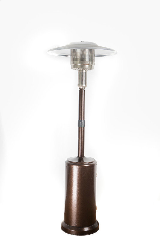 Garden Treasures Fire Sense Mocha And Stainless Steel Commercial Patio Heater 20kg