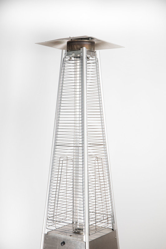 Lightweight Tall Square Patio Heater For Outdoor Festivals All Season Warmth