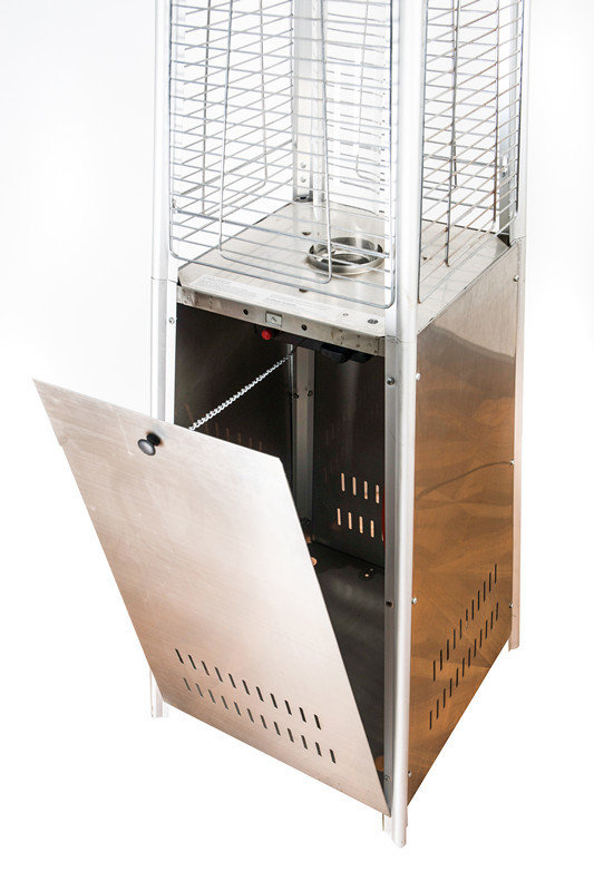Contemporary Radiant Flame Outdoor Gas Space Heater With Flame Failure Device