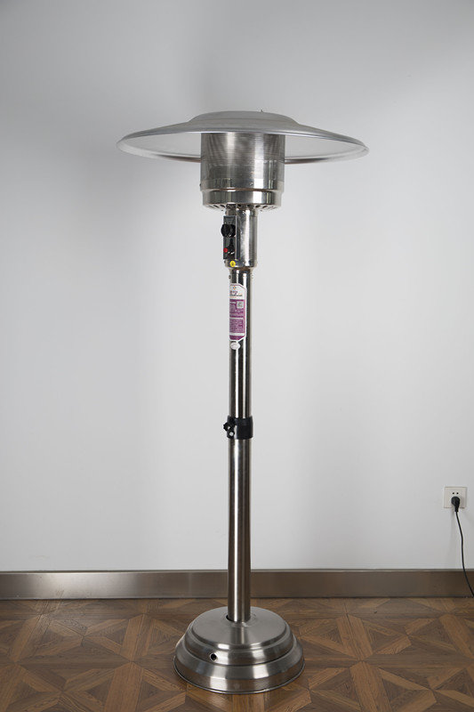 Stainless Steel Orchard Patio Heater , Floorstanding Liquid Propane Patio Heater