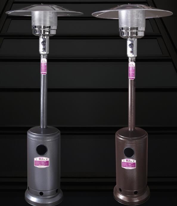 High Efficiency Mushroom Patio Heater Floor Standing Type For Garden 450-870g/Hr Flux