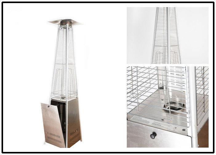 Attractive Flame Radiant Flame Gas Heater , Commercial Outdoor Natural Gas Heaters