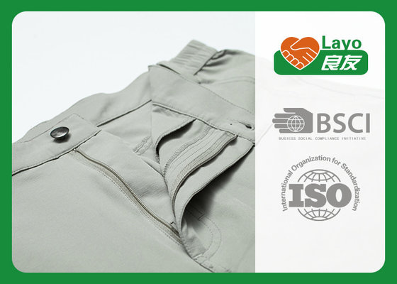 Waterproof Solid Color Quick Dry Pants For Camping / Running L-030 