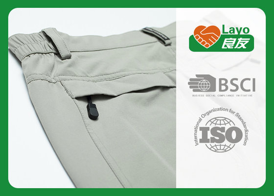 Waterproof Solid Color Quick Dry Pants For Camping / Running L-030 