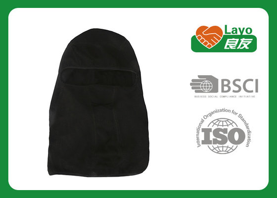 Black Color Hunting Headwear Full Face Hat / Face Covering Hat Army Protection