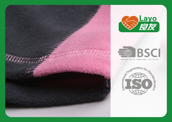 Pink Color Ladies Fleece Coats , Hunting Fleece Jacket Windbreak