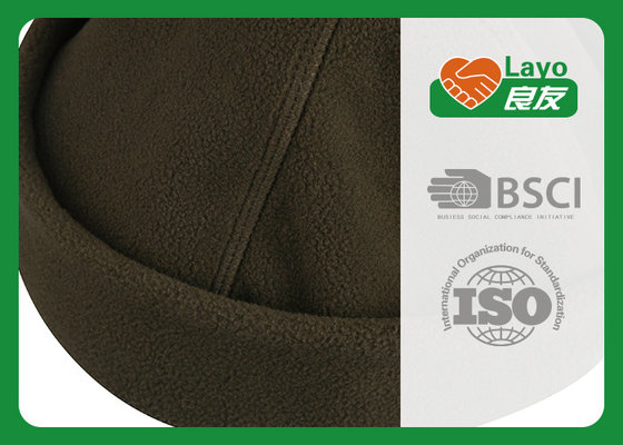 Multi Functional Olive Winter Ski Hats Fleece Warm Keeping For Adults