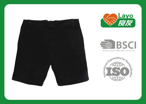 Outdoor Male Quick Dry Pants For Summer Breathable Black Color
