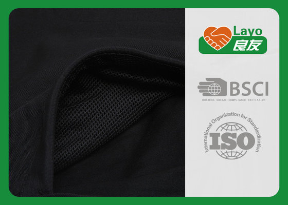 Outdoor Male Quick Dry Pants For Summer Breathable Black Color