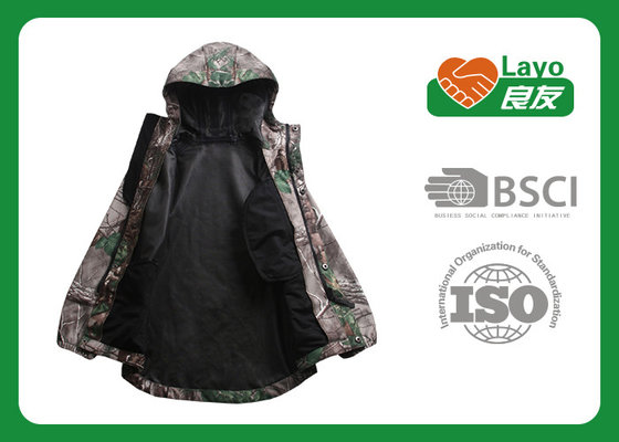 Camo Color Durable Winter Hunting Jacket Fire Retardant For Military Uniform 