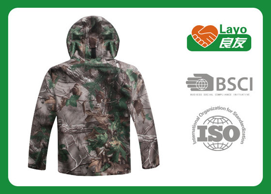 Camo Color Durable Winter Hunting Jacket Fire Retardant For Military Uniform 