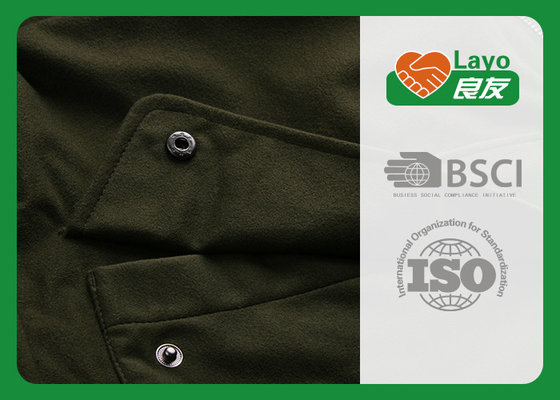 Layo Olive Outdoor Fleece Jackets For Hunting / Hiking / Camping