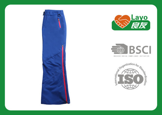 Blue Color Ladies Hunting Pants , Soft Hunting Waterproof Trousers