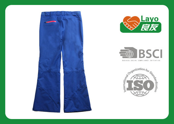 Blue Color Ladies Hunting Pants , Soft Hunting Waterproof Trousers