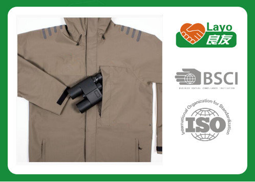 Multi Function Breathable Waterproof Rain Jacket / Coat Grey Color Rainwear