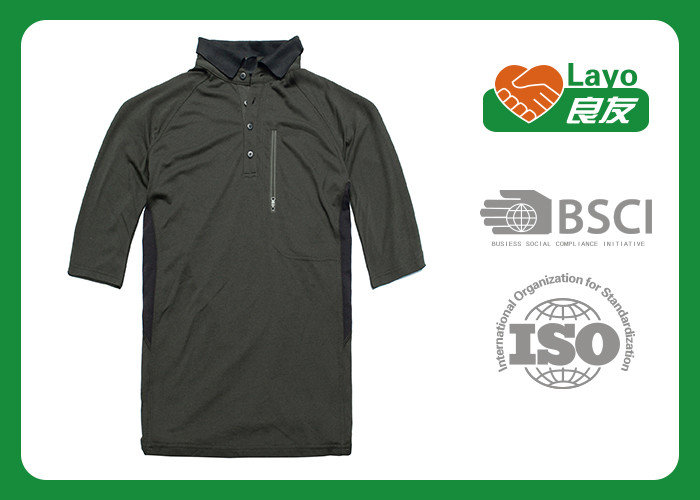 Male Casual Quick Dry Shirts Short - Sleeve For Business L-31