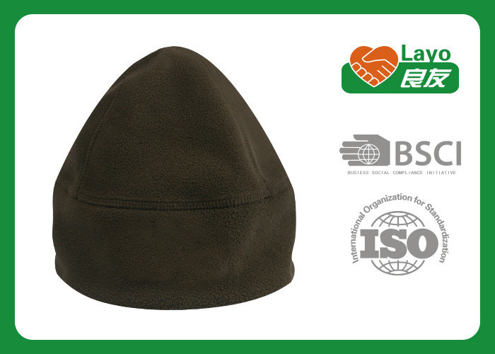 Multi Functional Olive Winter Ski Hats Fleece Warm Keeping For Adults