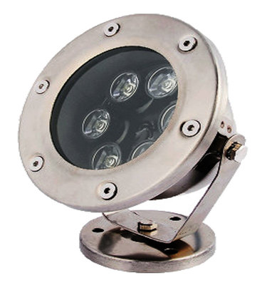 RGB Led Swimming Pool Lights 1W x 6 pcs Aluminum Alloy Body Epistar