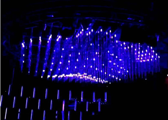 Decorative Lighting 24W 3D LED Tube 12V , Snowfall LED Christmas Light Tubes