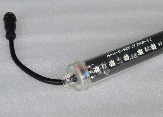 Decorative 48W 32PIXS 3D LED Tube , Disco Waterproof LED DMX Tube IP67