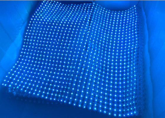 Waterproof Rental LED Curtain Display , Outdoor Stage Led Screen Curtain