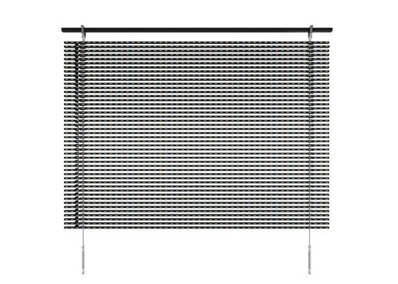 Waterproof P25mm Transparent LED Glass Display Wall Mounted LED Screen Panel