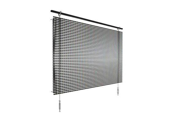Lightweight LED Glass Display , Outdoor Full Color LED Display Panels