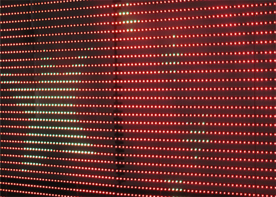 Lightweight LED Glass Display , Outdoor Full Color LED Display Panels