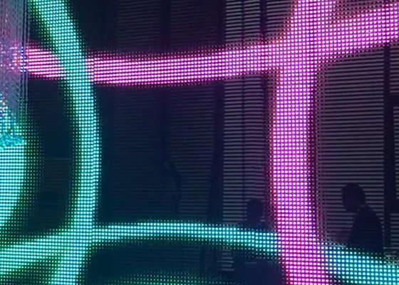 High Resolution 48 X 32 LED Glass Display With Aluminum Alloy Structure