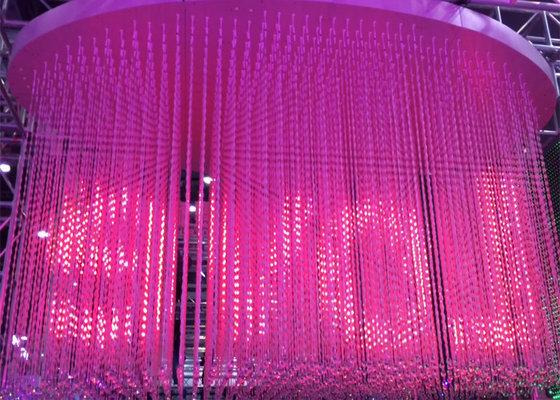 Outdoor Flexible 3D LED Matrix Screen Dislay With Low Power Consumption