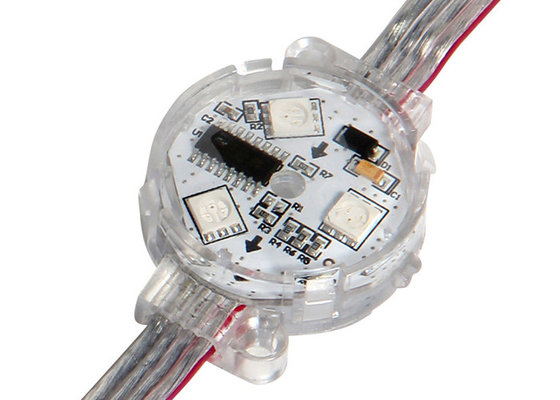 High Brightness 0.75W Dot Screen LED Pixel Light With Full Color Lighting