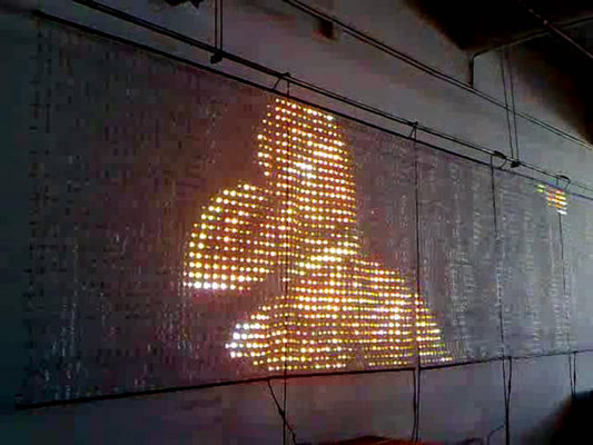 Plastic flexible led display big soft led video curtain screen