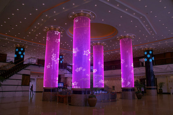Led Flexible Screen For Windows Advertising Display , Dynamic Information Release