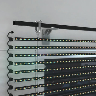 High Brightness 36V - 42V RGB Led Moving Screen Easy Install Screen