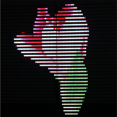 Advertising LED Glass Display Screen Outdoor Led Large Screen Display