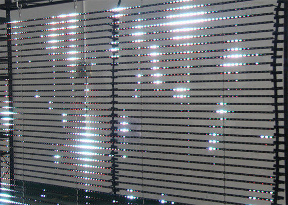 P31.25 Outdoor Advertising LED Glass Display Waterproof And Thunder Proof