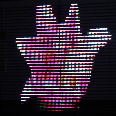 transparent led display screen stage background led video wall