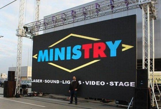 China 6.25Mm Full Color LED Backdrop Screen For Business , CE led panels for stage supplier