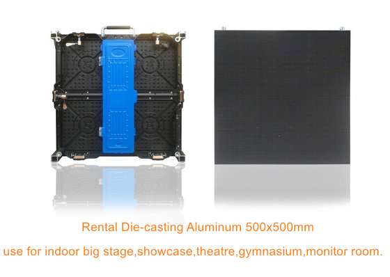 China P3.91 Indoor Full Color Rental LED Video Display Panel 500x500mm supplier