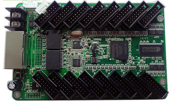 China 5A - 75E Colorlight Receiving Led Control Card with 16 pcs HUB75 Ports supplier