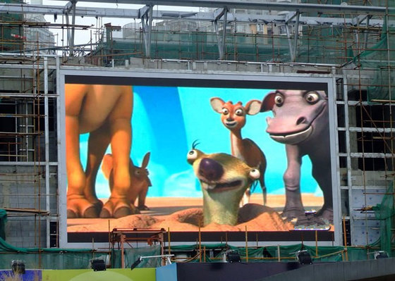 China P12 Concert Led Video Wall Rental / 2R1G1B Outdoor Led Screen Advertising supplier
