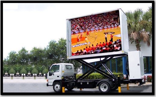 China P8 Outdoor SMD Mobile LED Display Screen Digital Signage , RGB 3 In 1 supplier