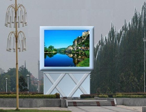 China Lightweight Double Sided Led Display For Advertising / 6mm Led Screen Video Wall supplier