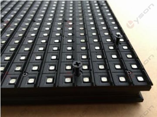 China Large SMD3535 Front Service Led Display P10 , rgb led screen 320x320mm supplier