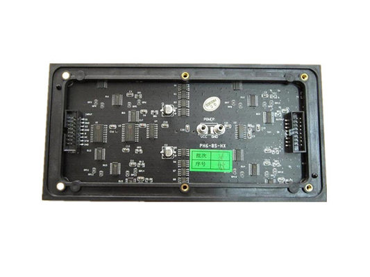 China High Resolution P6 Black LED Display Module Indoor With SMD3528 supplier