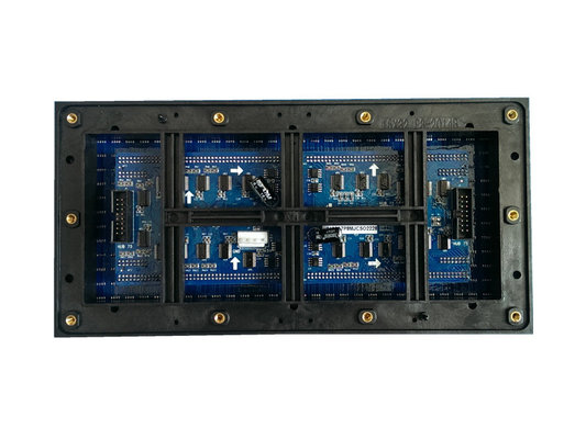 China DIP 3-IN-1 Full Color LED Display Module Panel , 7000 Nits 1/8 Scan 32x16 supplier