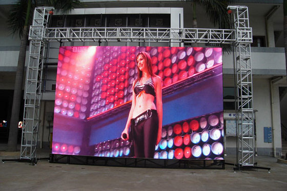 Exterior high brightness Rental LED Display advertising For Fashion Awards supplier