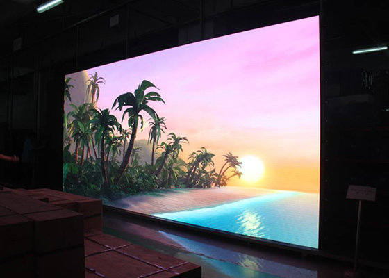 Thin 500mm P5.95 Rental LED Display For Ceremonies , Low Power Consumption supplier