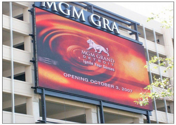 Full color P5.95mm Outdoor Advertising LED Display with High Refresh Rate supplier