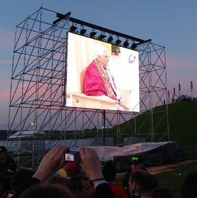 Rental Stage LED Screen P5.95mm / SMD slim led display RGB Energy saving supplier